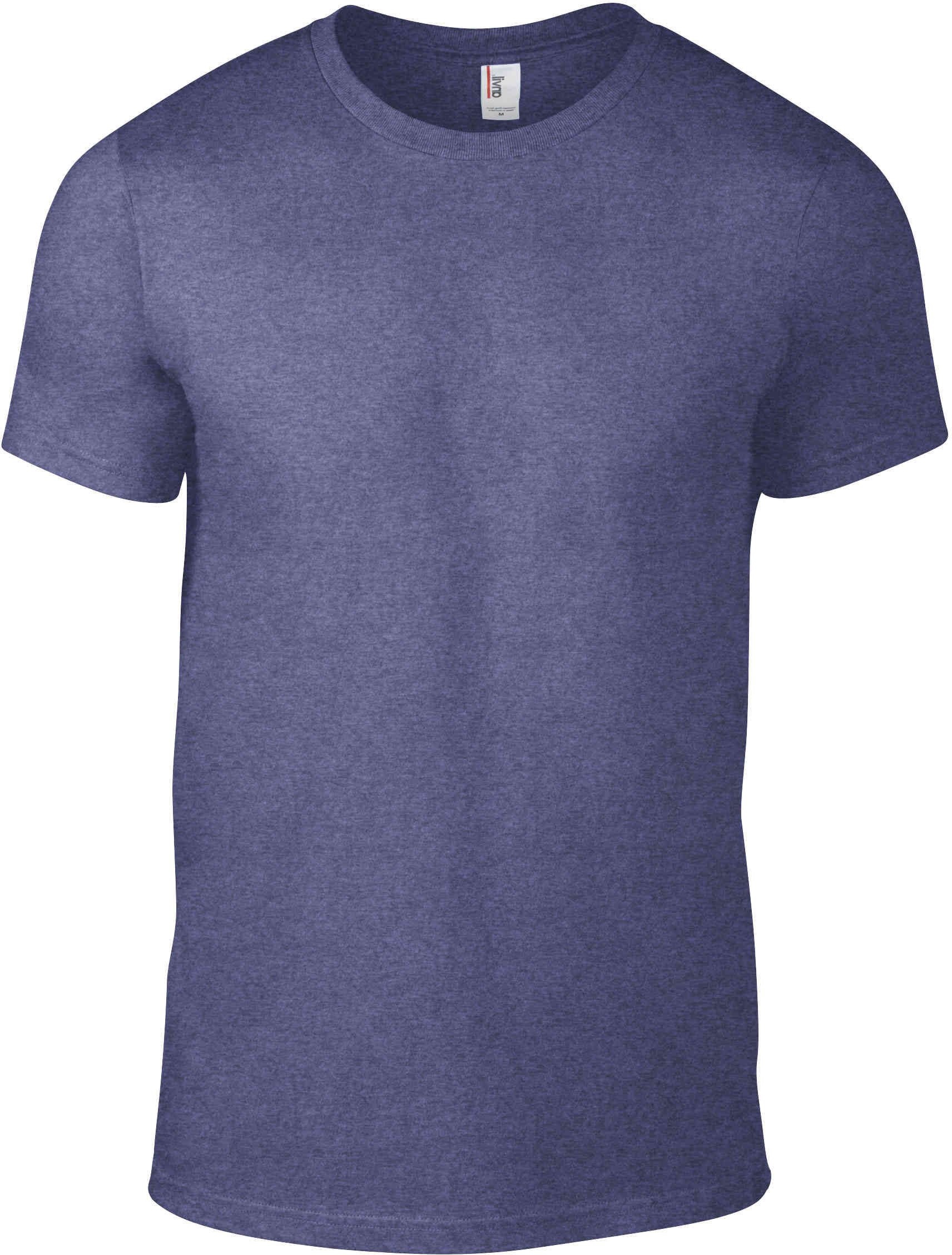 Tee-shirt personnalisé Adult Fashion Tee anvil heather_blue