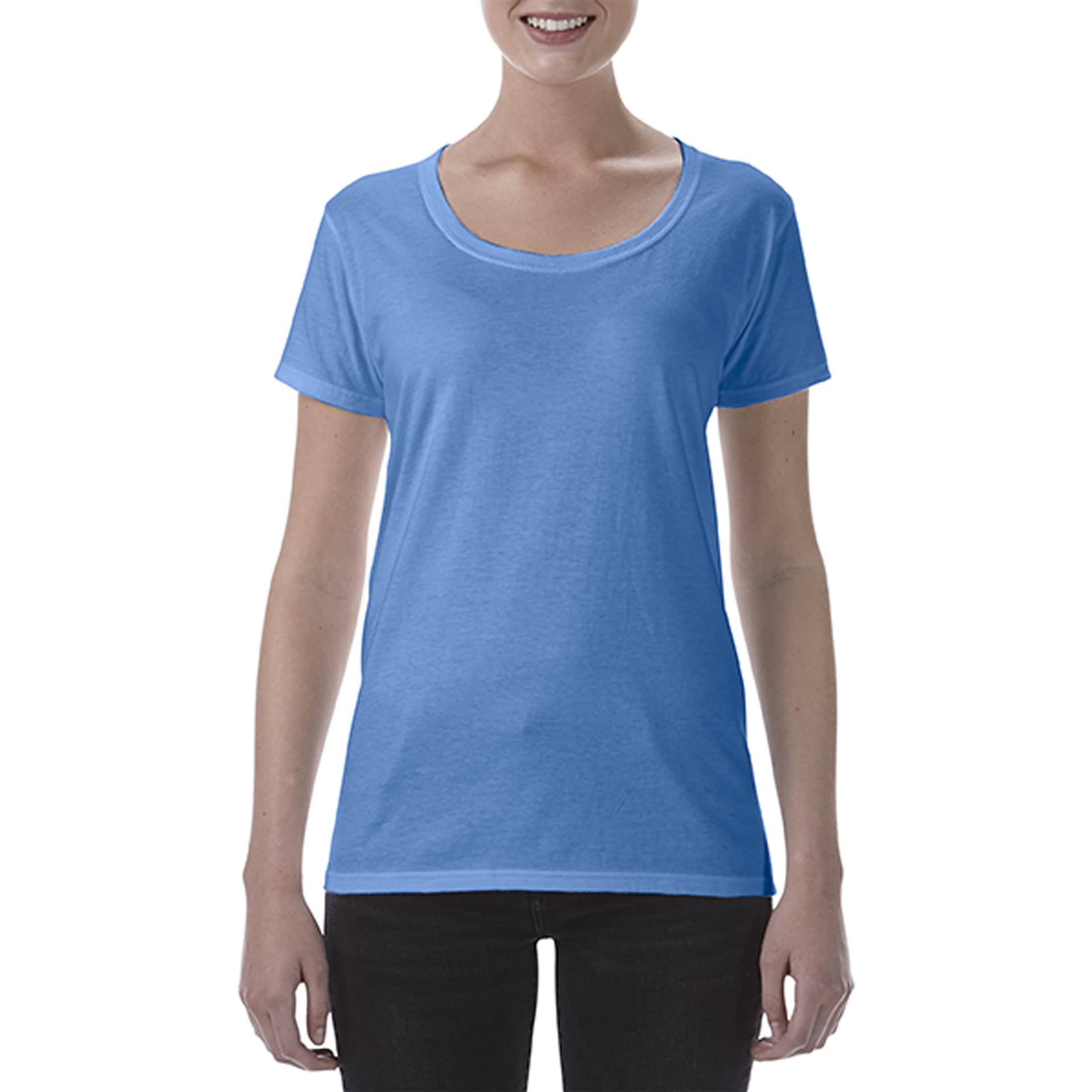 Tee-shirt personnalisé Softstyle® Ladies` Deep Scoop T-Shirt gildan ...