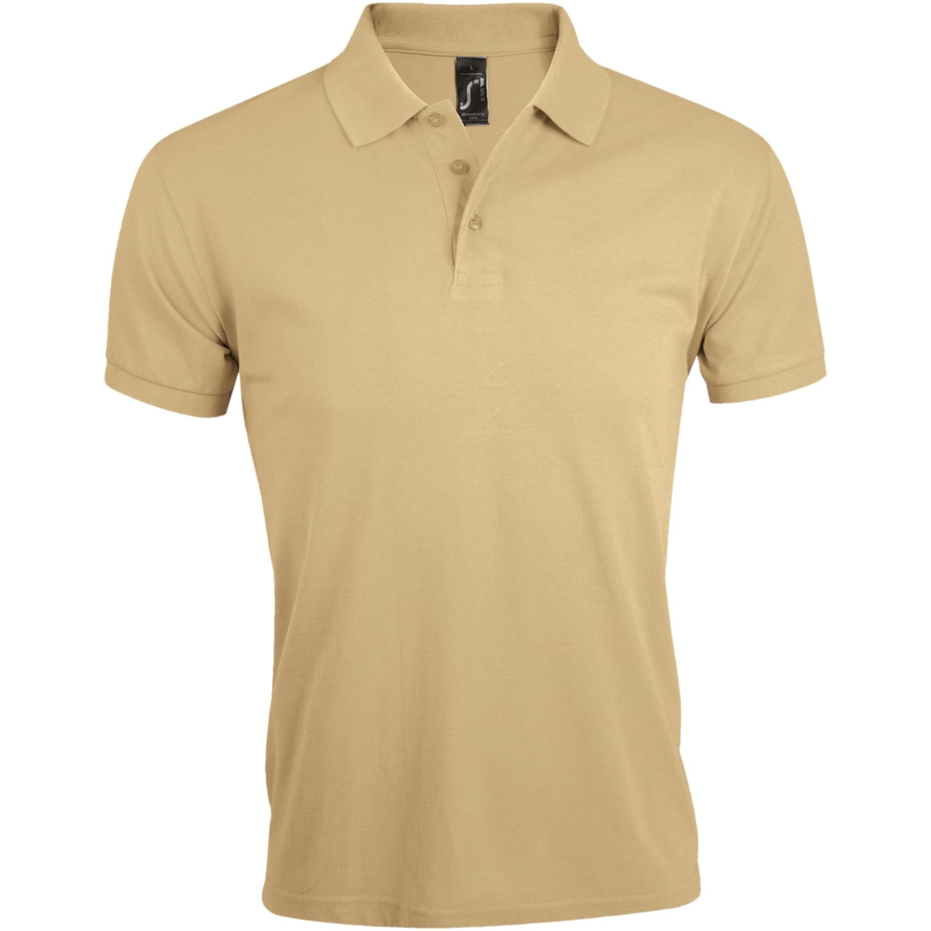 Polo personnalisé PRIME MEN Sol's sable