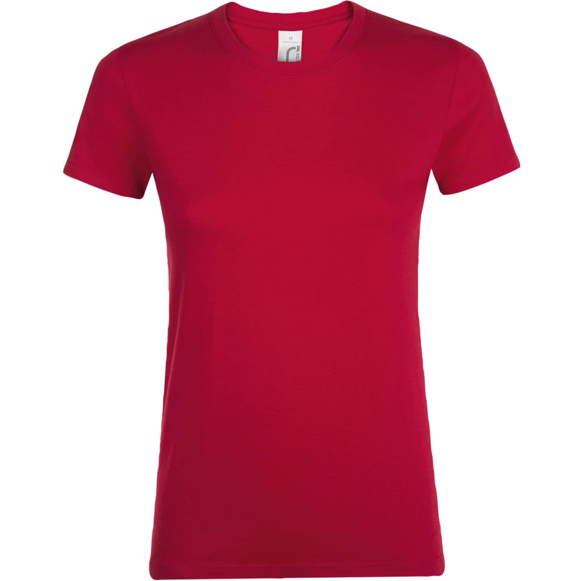 Tee-shirt personnalisé REGENT WOMEN Sol's rouge