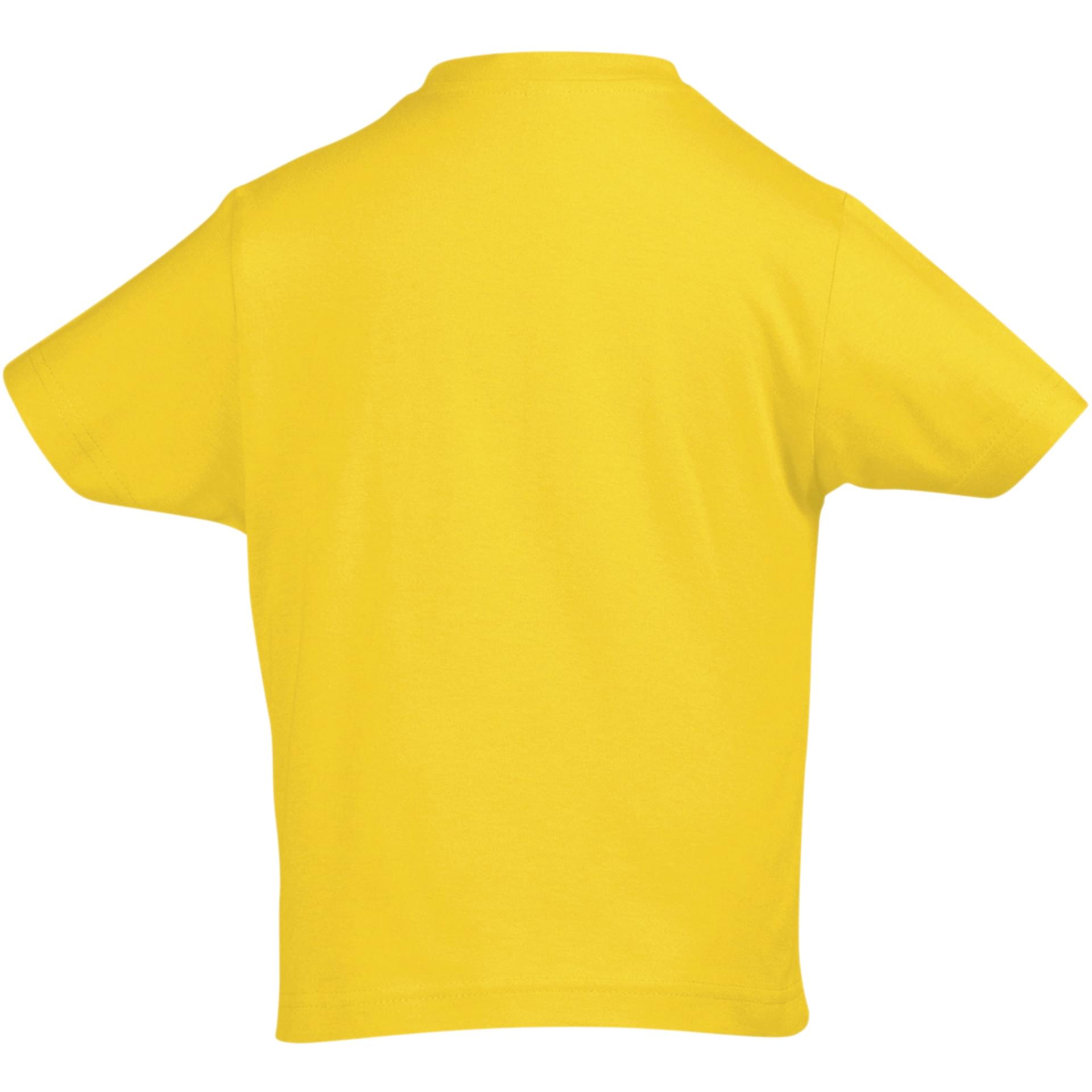 Tee-shirt personnalisé Imperial Kids Sol's jaune